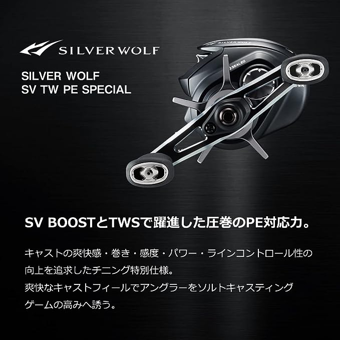 Daiwa Silver Wolf SV TW 1000XH PE SPECIAL Baitcasting Reel – EX TOOLS JAPAN, High quality tools ...