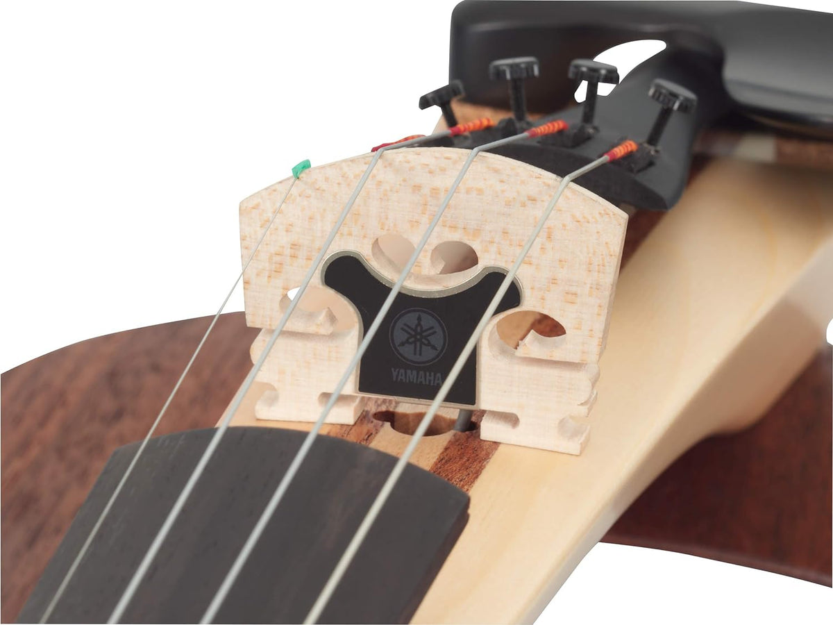 YAMAHA YEV105 NT Natural Silent Violin Electric Musical Instrument Bra ...